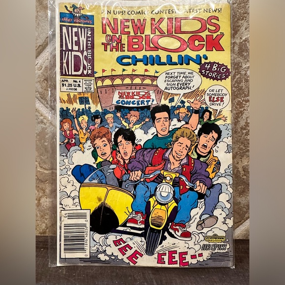 NKOTB | Other | Vintage New Kids On The Block Comic Book | Poshmark